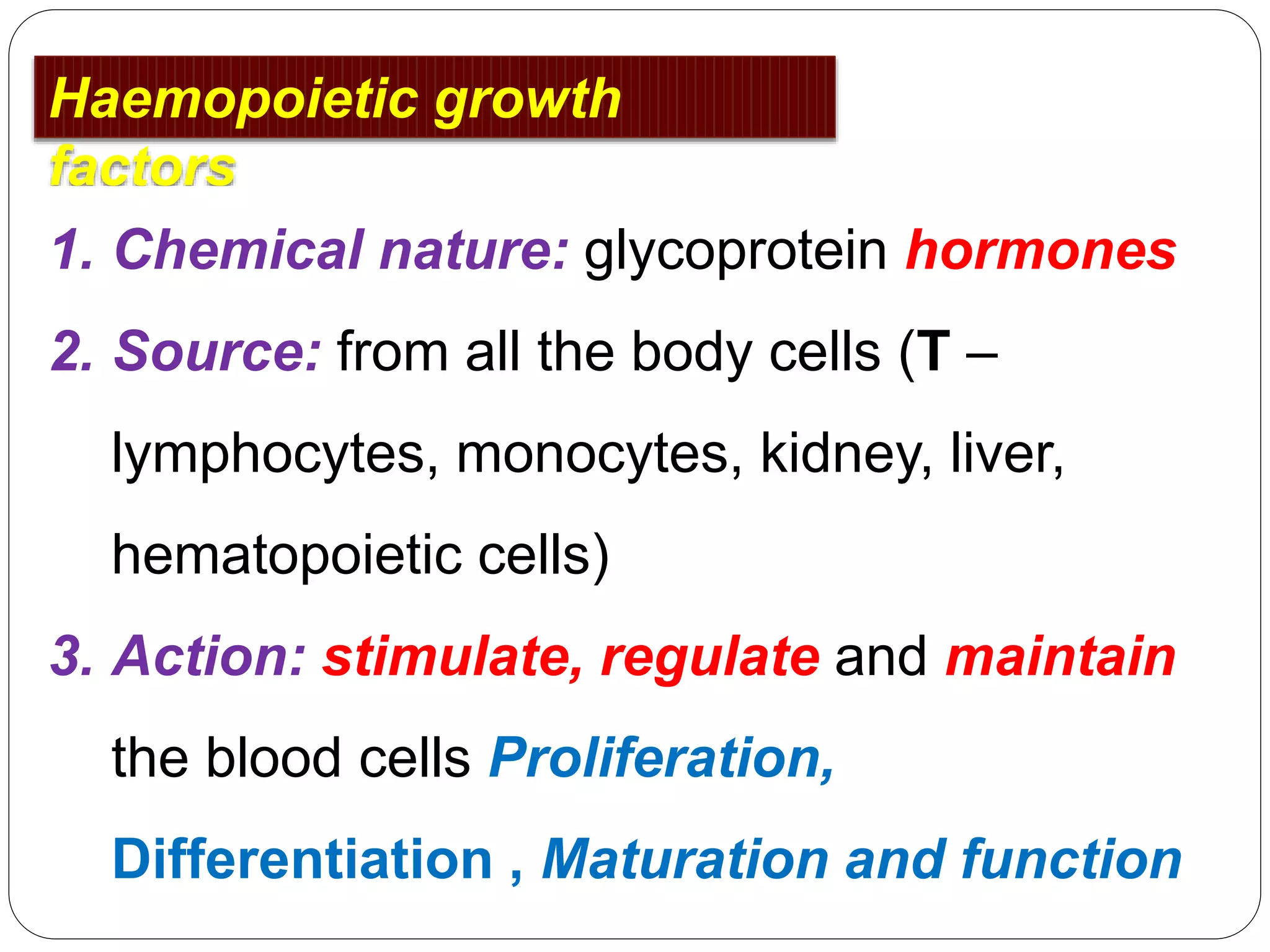 Blood cell production in adult.ppt | Blood Disorders | Diseases and ...