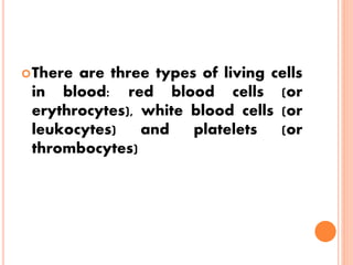 Blood cells | PPTX