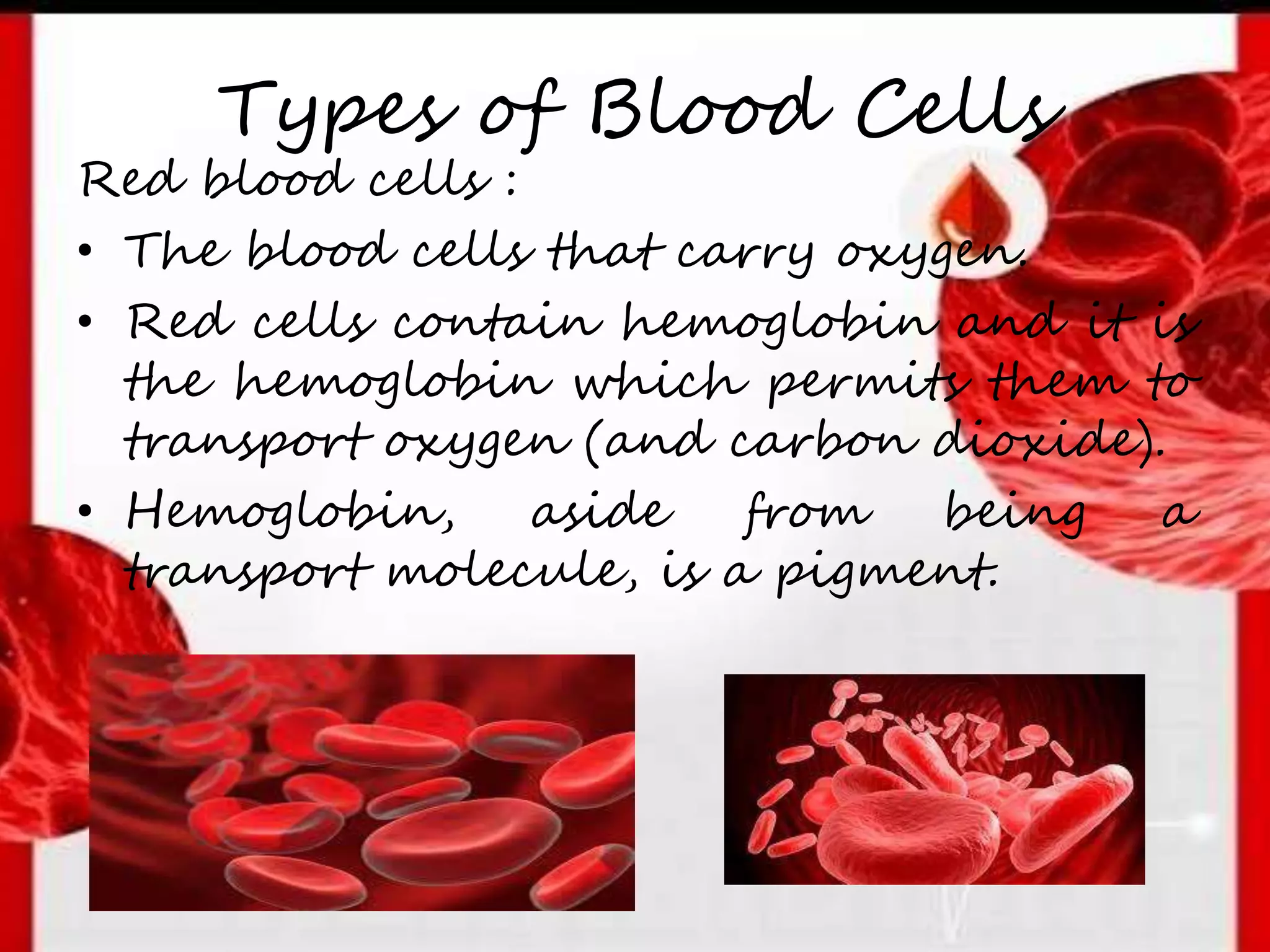 powerpoint presentation on blood cells | PPT