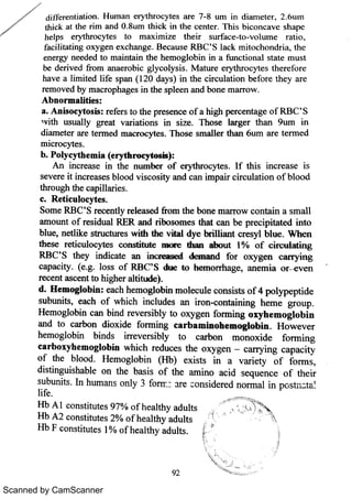 histology Blood cells | PDF