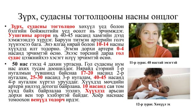 Цусны эргэлтийн эрхтэн тогтолцоо Pptx