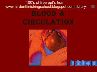 Blood & Circulation | PPT