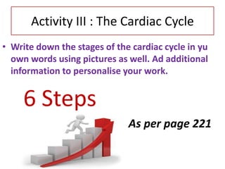 Blood circulation through the heart | PPTX