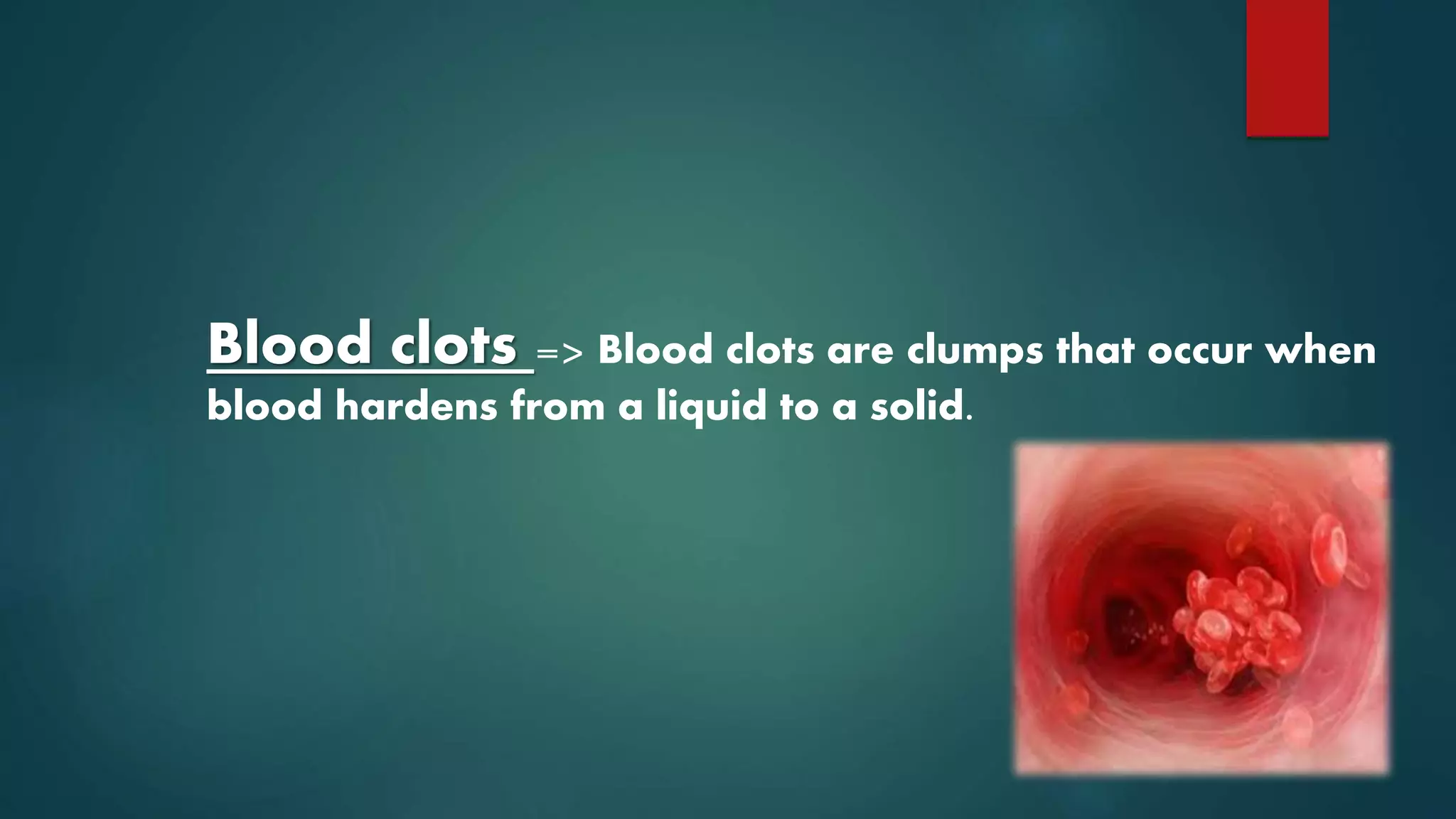 Blood Clot formation | PPTX