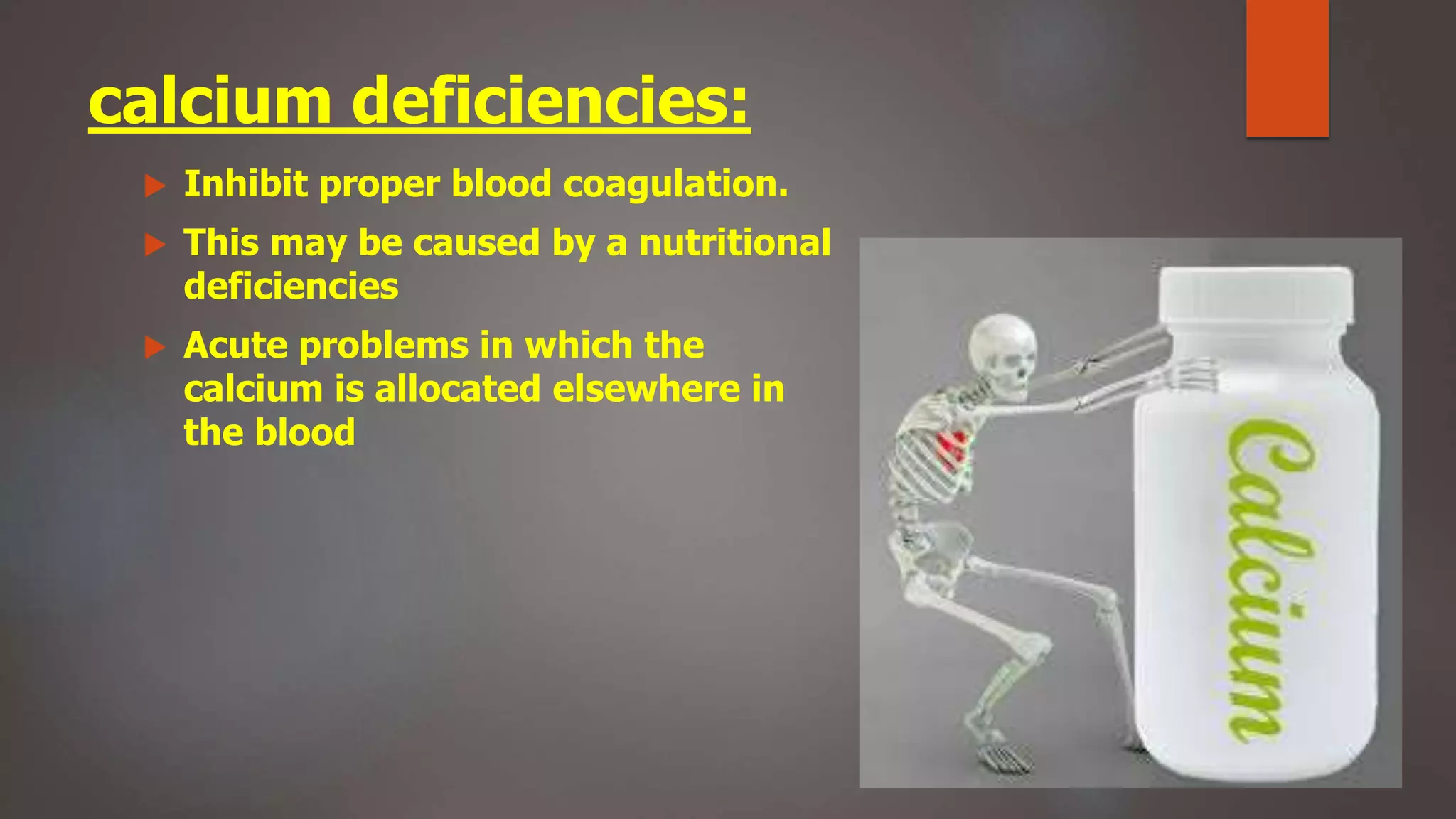 Blood clotting and role of calcium | PPTX