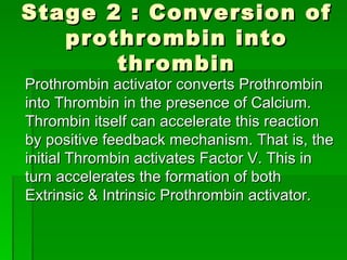 Blood clotting | PPT
