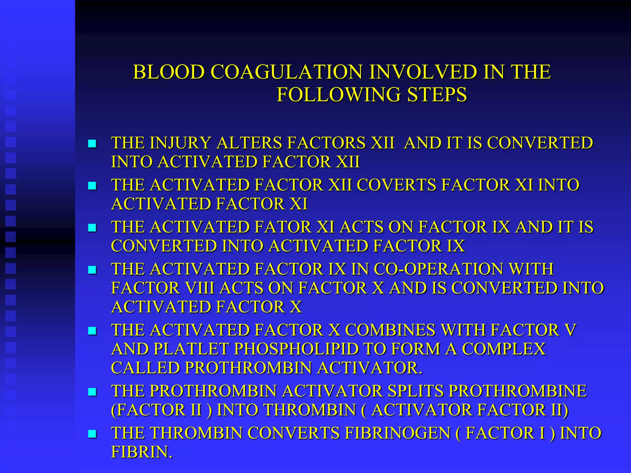 Blood clotting mechanism | PPT