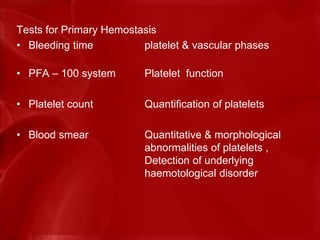 Blood coagulation and physiology | PPTX
