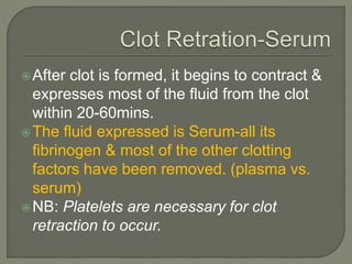 Blood coagulation-Blood Clot | PPT