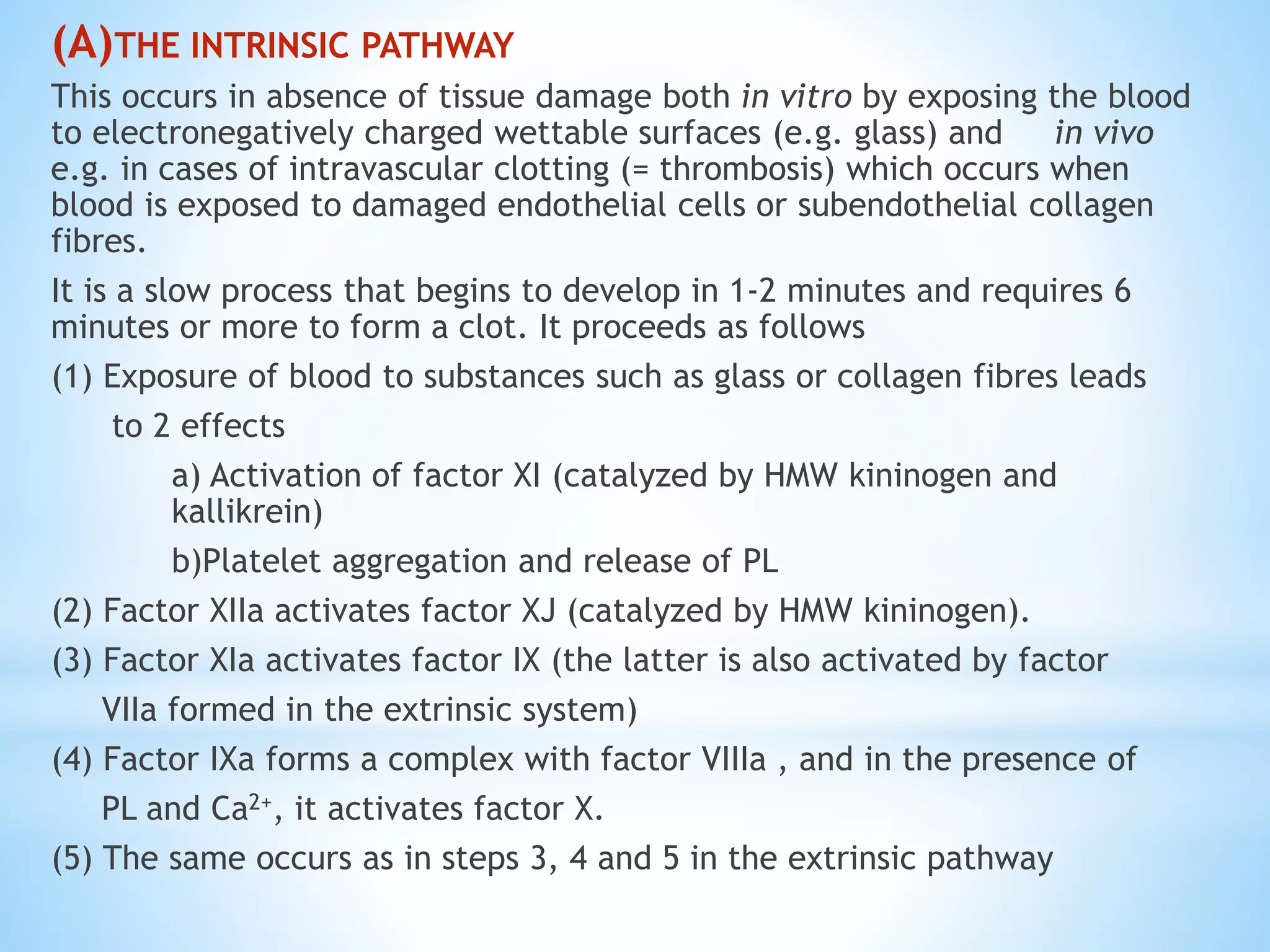 Blood coagulation | PPTX