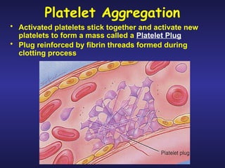 BLOOD COAGULATION THE ABALITY OF BLOOD TO FREEZE.PPTX