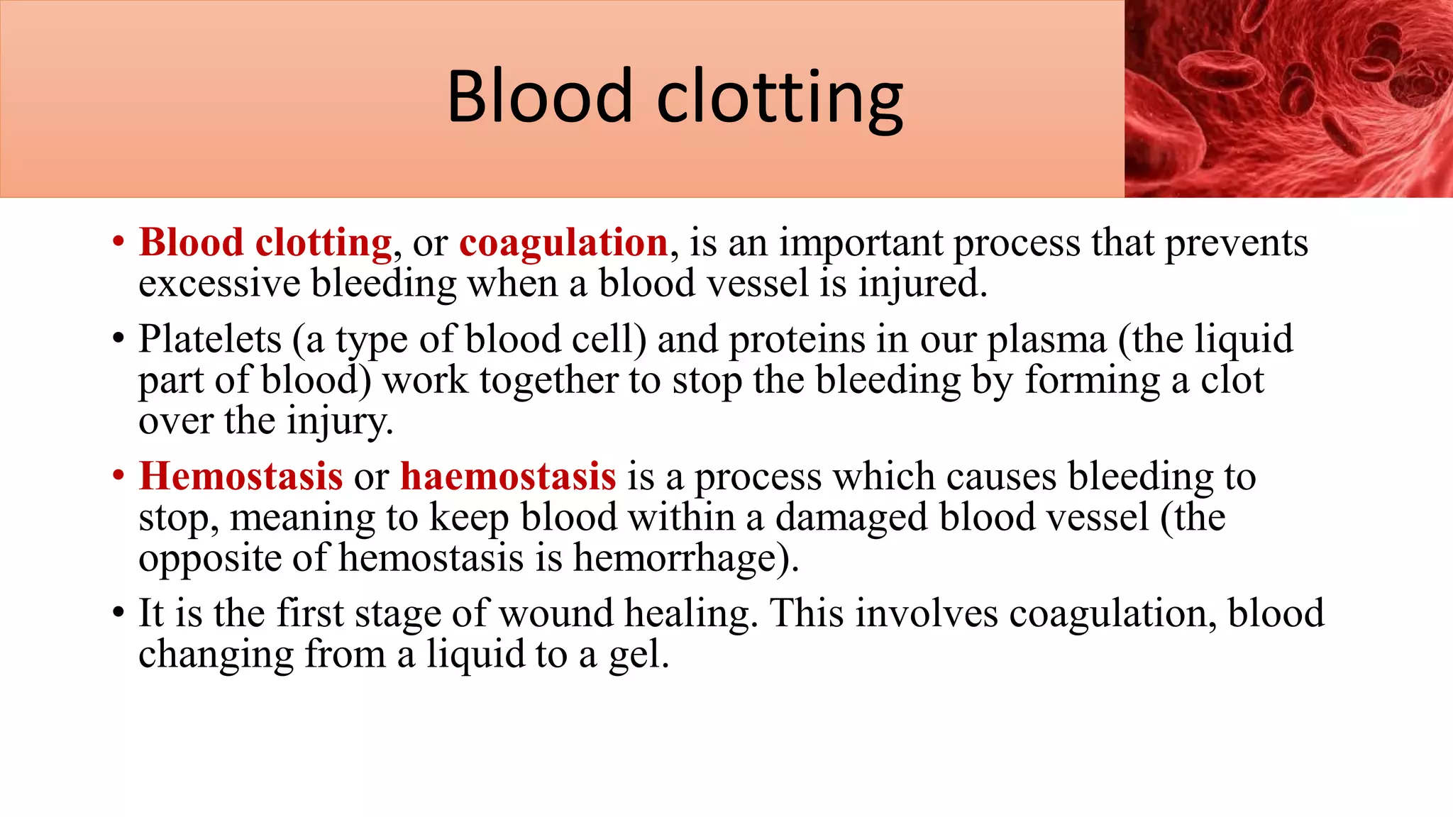 Blood coagulation | PDF