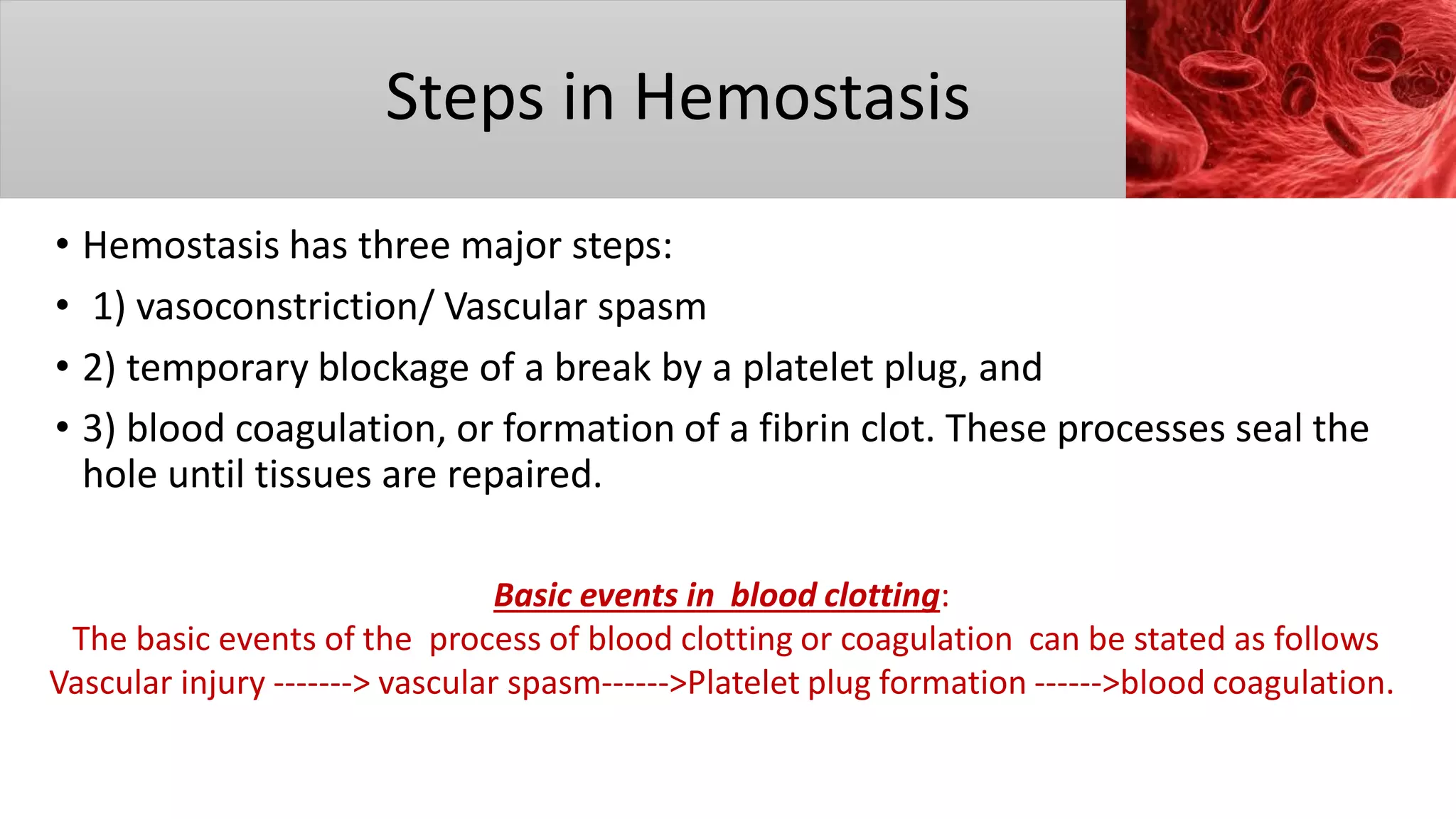Blood coagulation | PDF