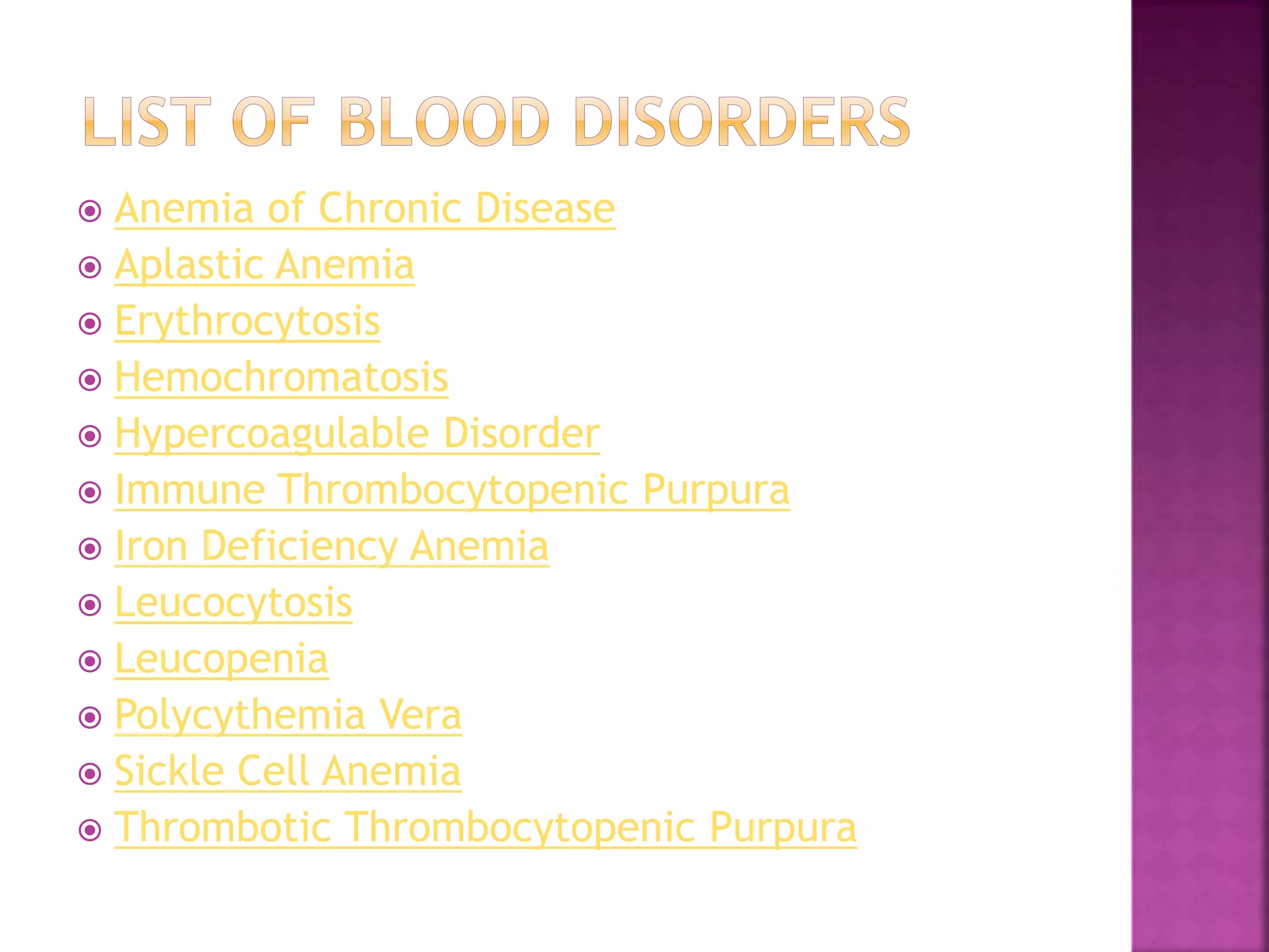 Blood coagulation disorders and laboratory diagnosis | PPT