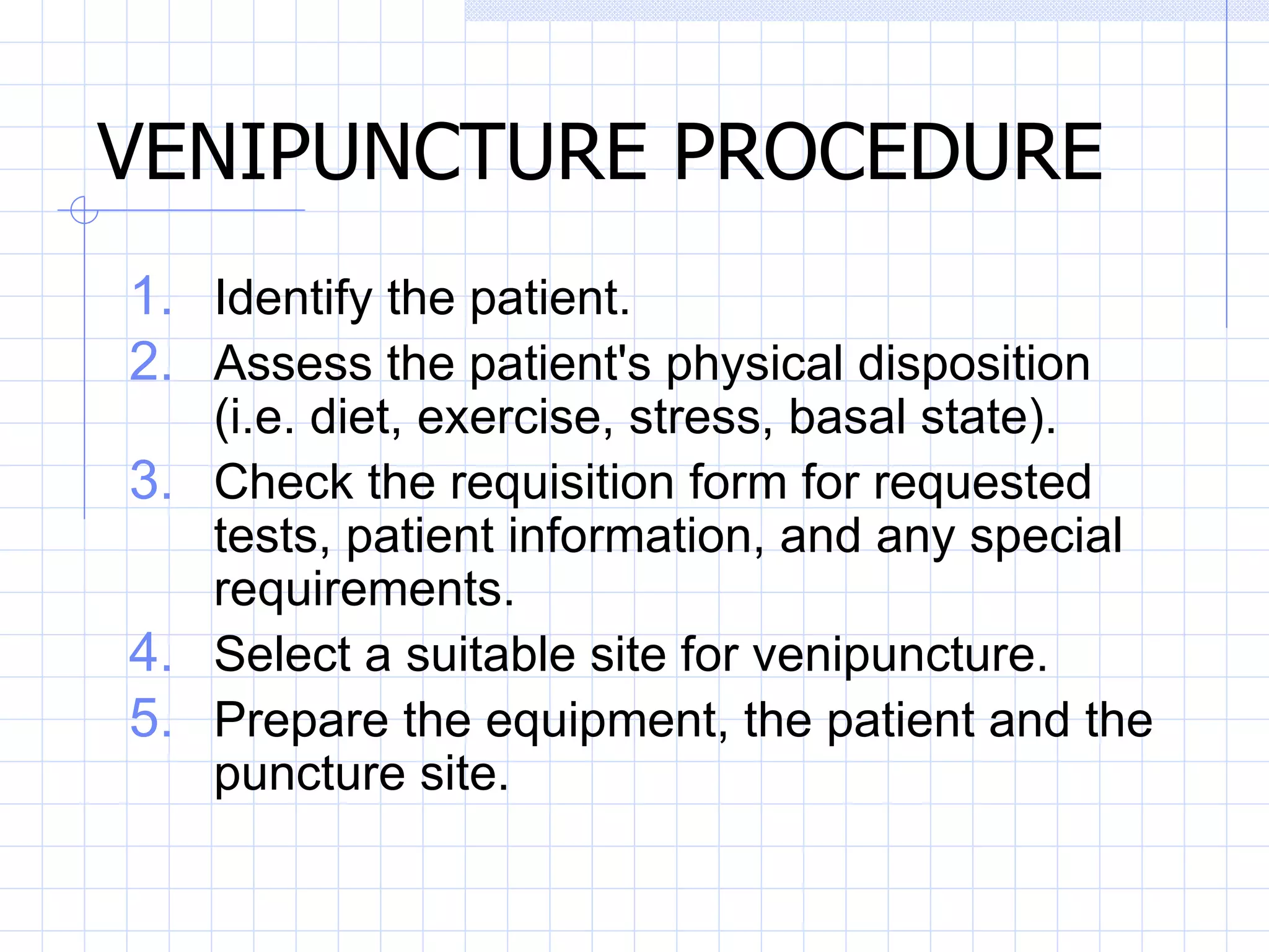 Blood collection | PPT