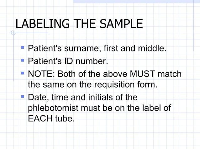 Blood collection | PPT