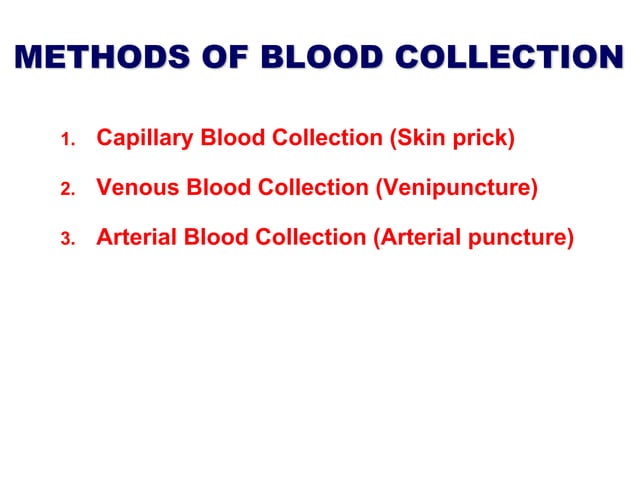 BLOOD COLLECTION.ppt
