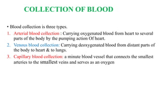 BLOOD COLLECTION METHODS AND PROCEDURE FOR STUDENTS | PDF