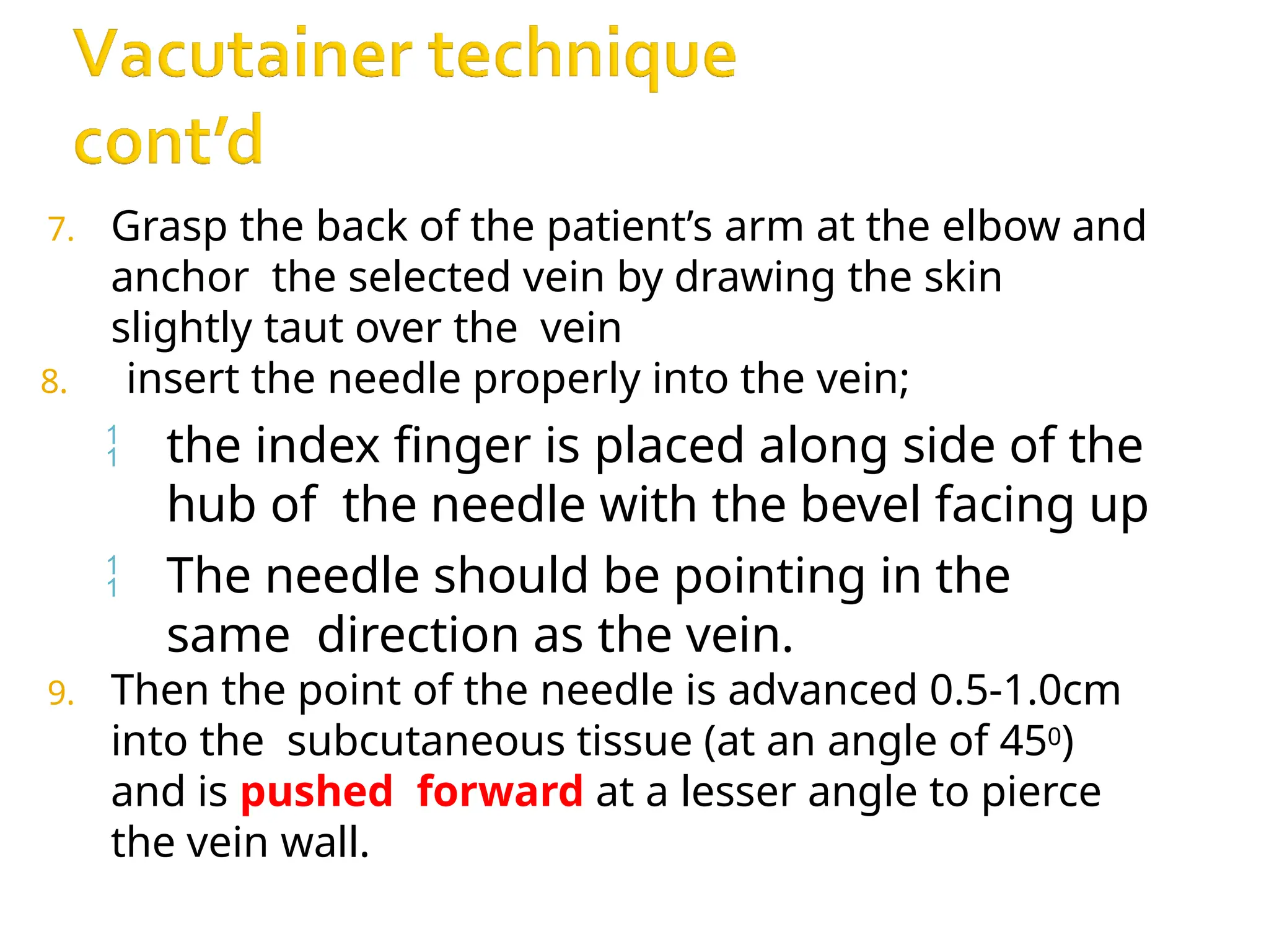 blood collection 1.pptxblood collection procedures | PPT