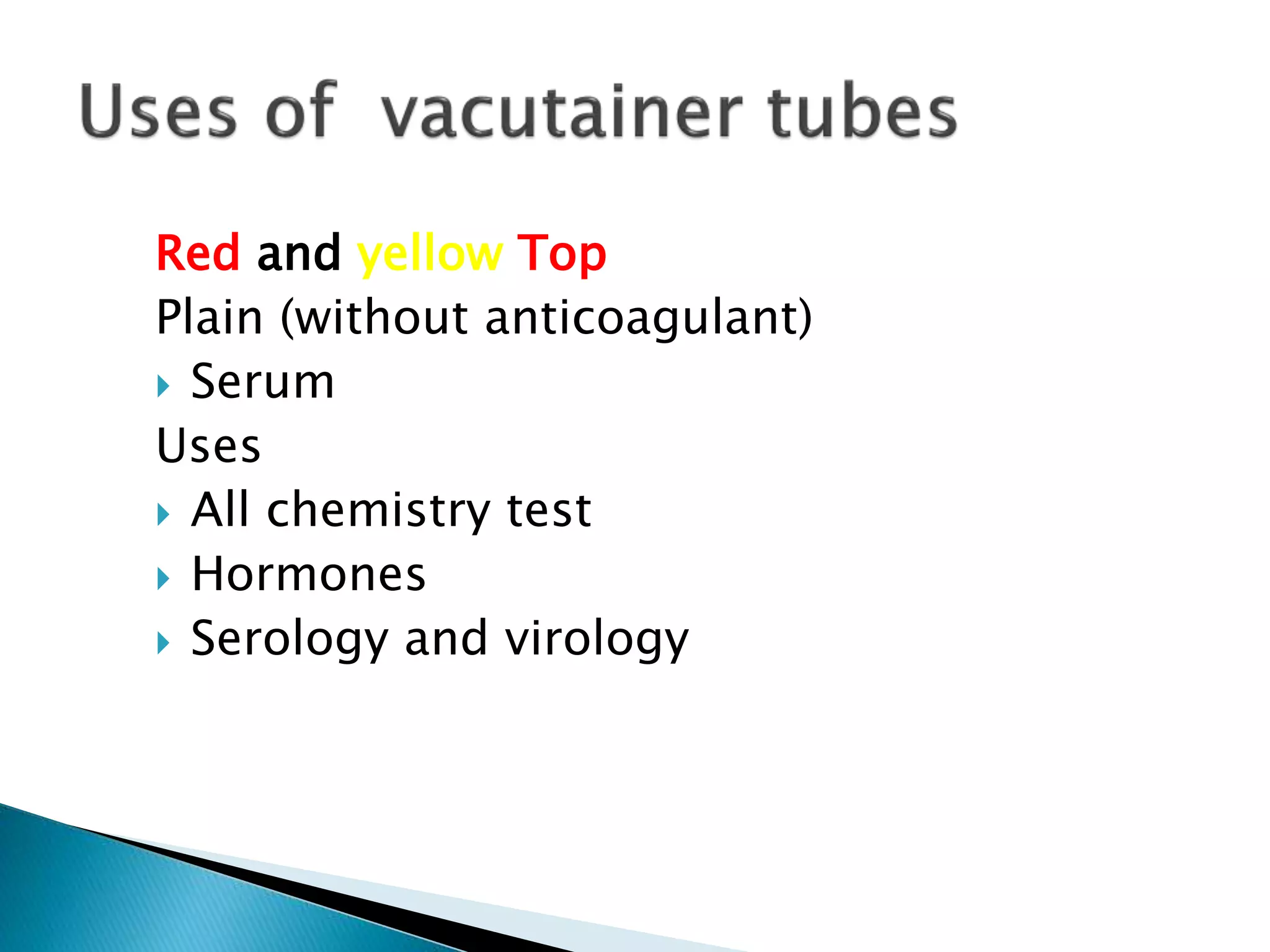 Blood collection and its types | PPT