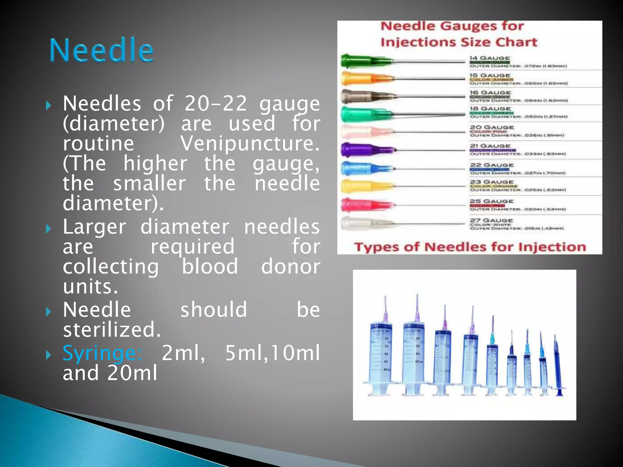 Blood collection and its types | PPT