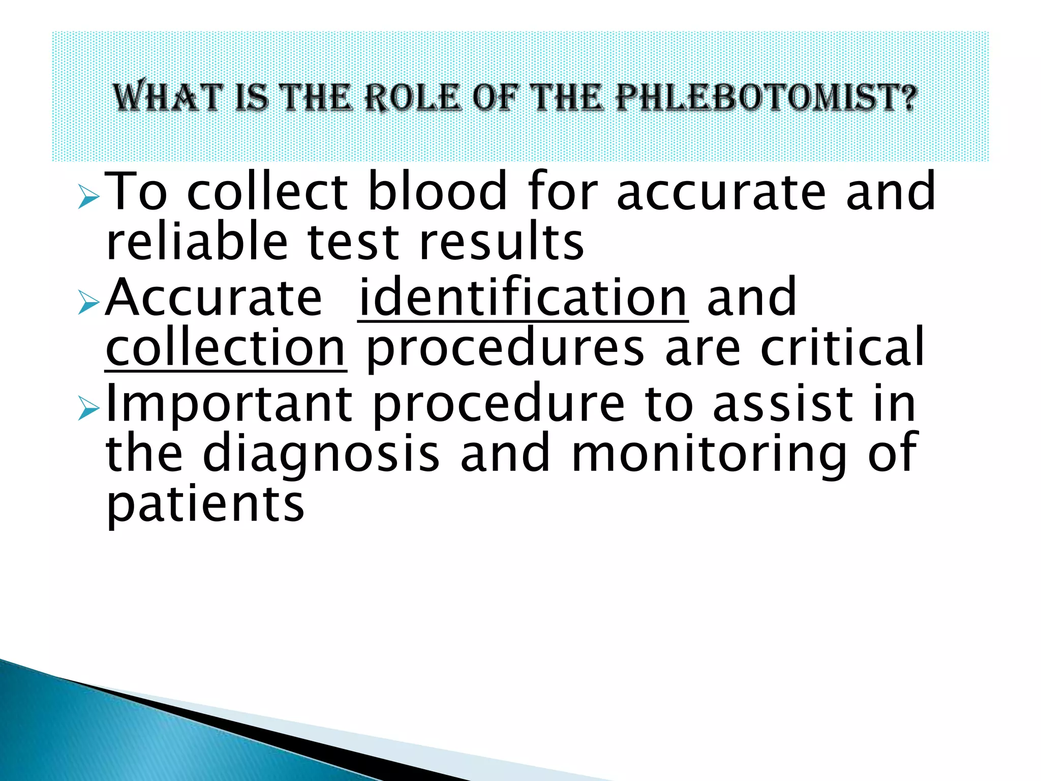 Blood collection and preservation | PPTX