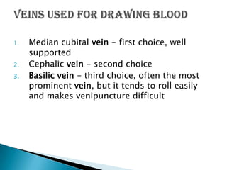 Blood collection and preservation | PPTX