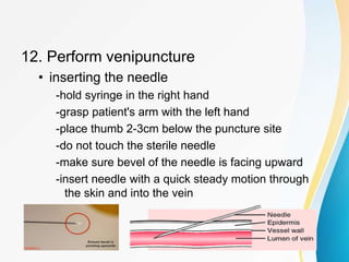 BLOOD COLLECTION BY VENIPUNCTURE.ppt