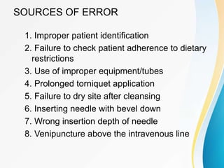 BLOOD COLLECTION BY VENIPUNCTURE.ppt