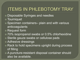 Blood collection, precautions to prevent hemolysis and | PPTX