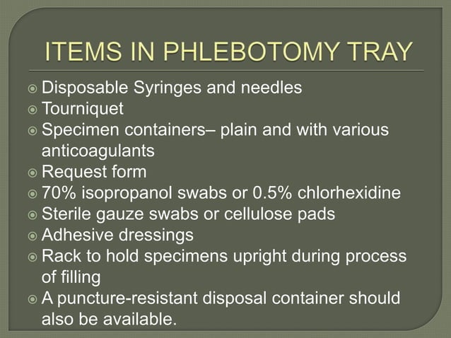 Blood collection, precautions to prevent hemolysis and | PPTX | First ...