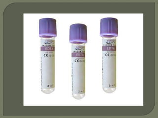 Blood collection, precautions to prevent hemolysis and | PPTX