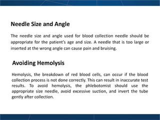 Blood Collection Tubes | PPTX