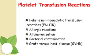 Blood component | PPTX