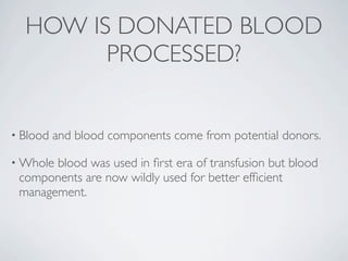 Rational use of blood component | KEY