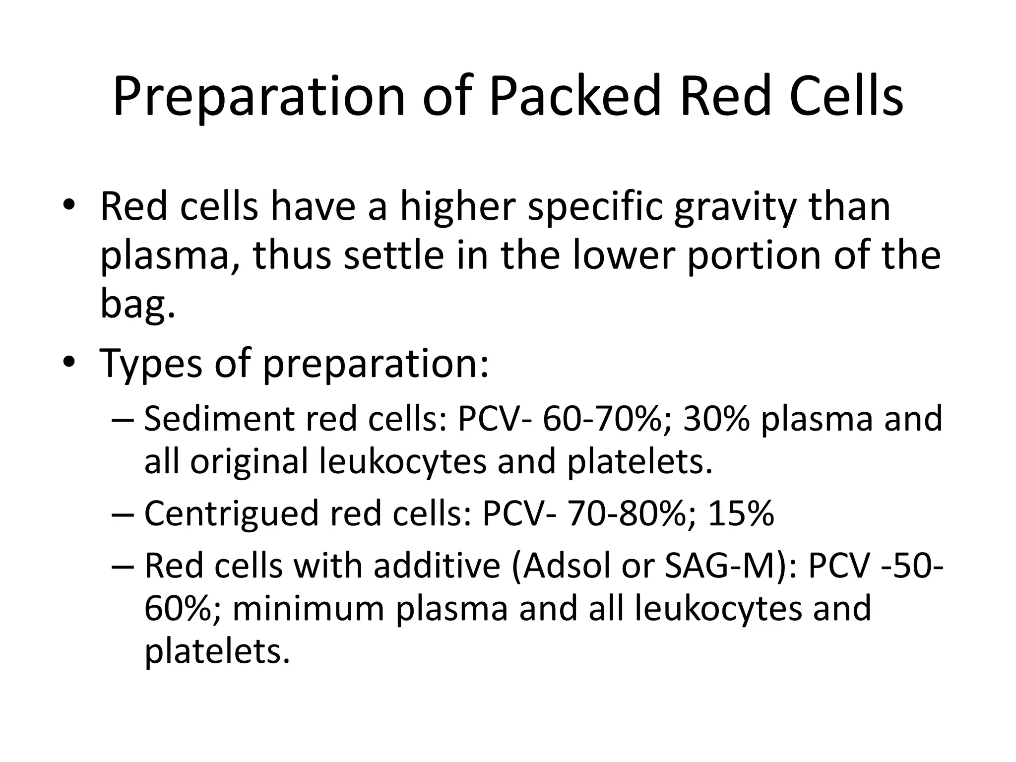 Blood component preparation blood banking | PPTX