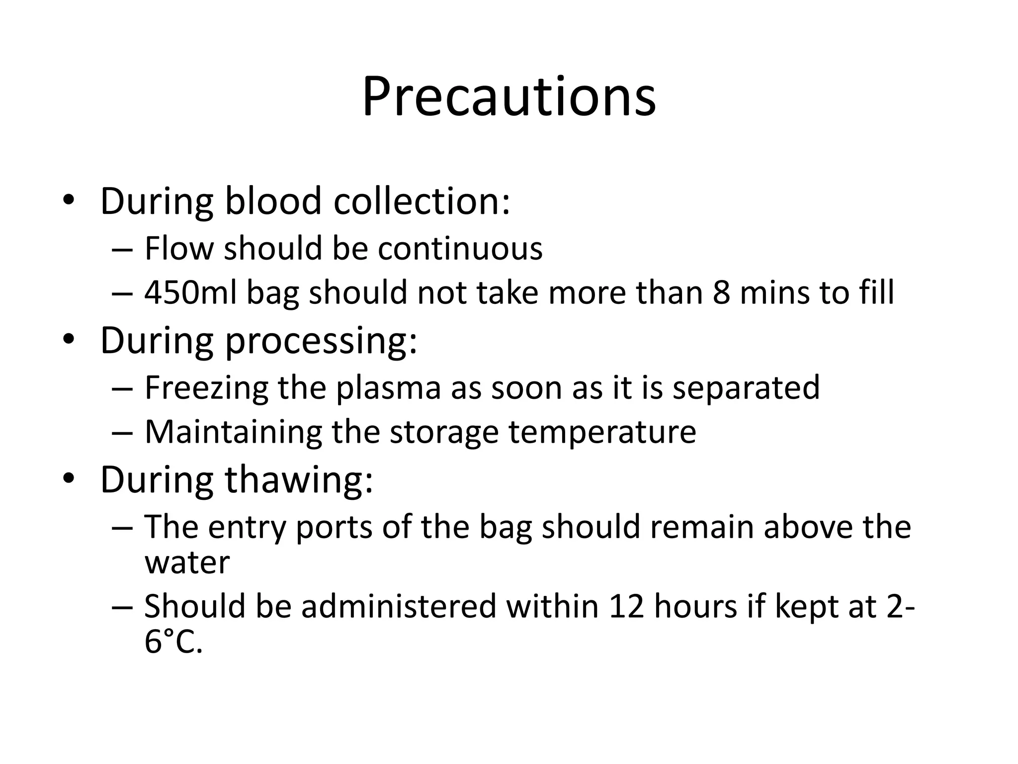Blood component preparation blood banking | PPTX