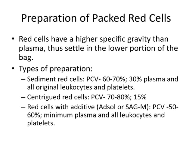 Blood component preparation blood banking | PPTX