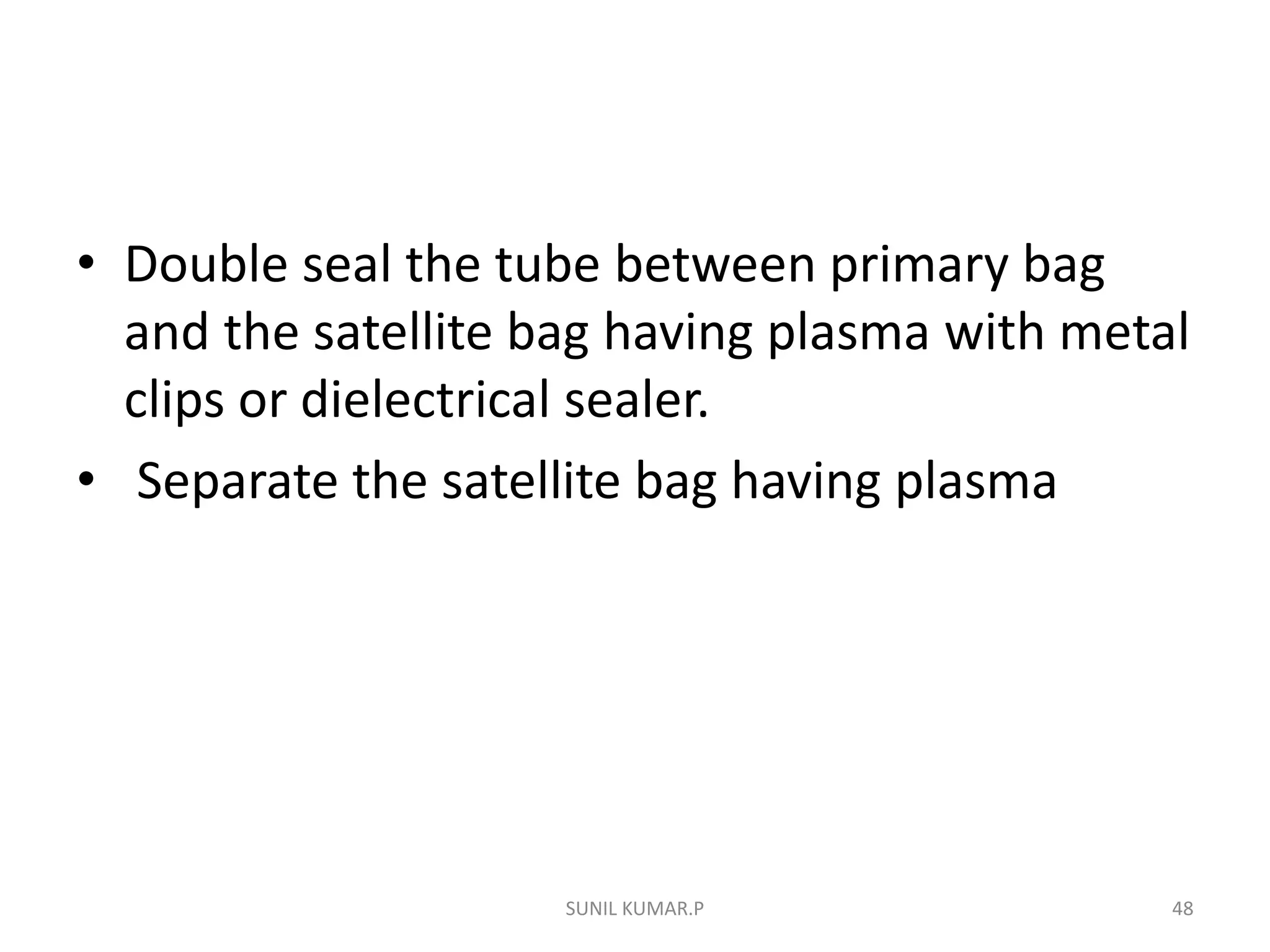 Blood component preparation | PPTX