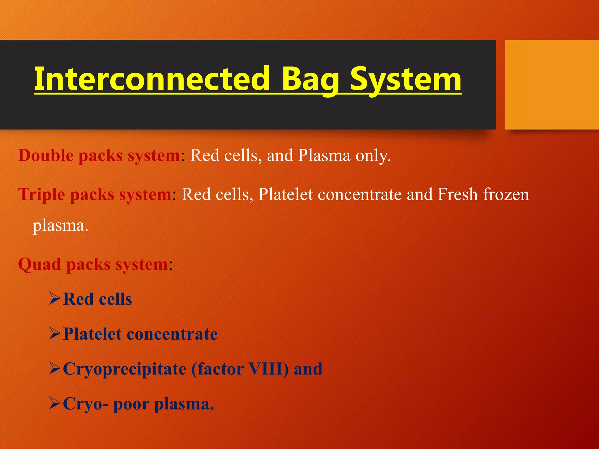 Blood component – Principles of separation & indication.pptx