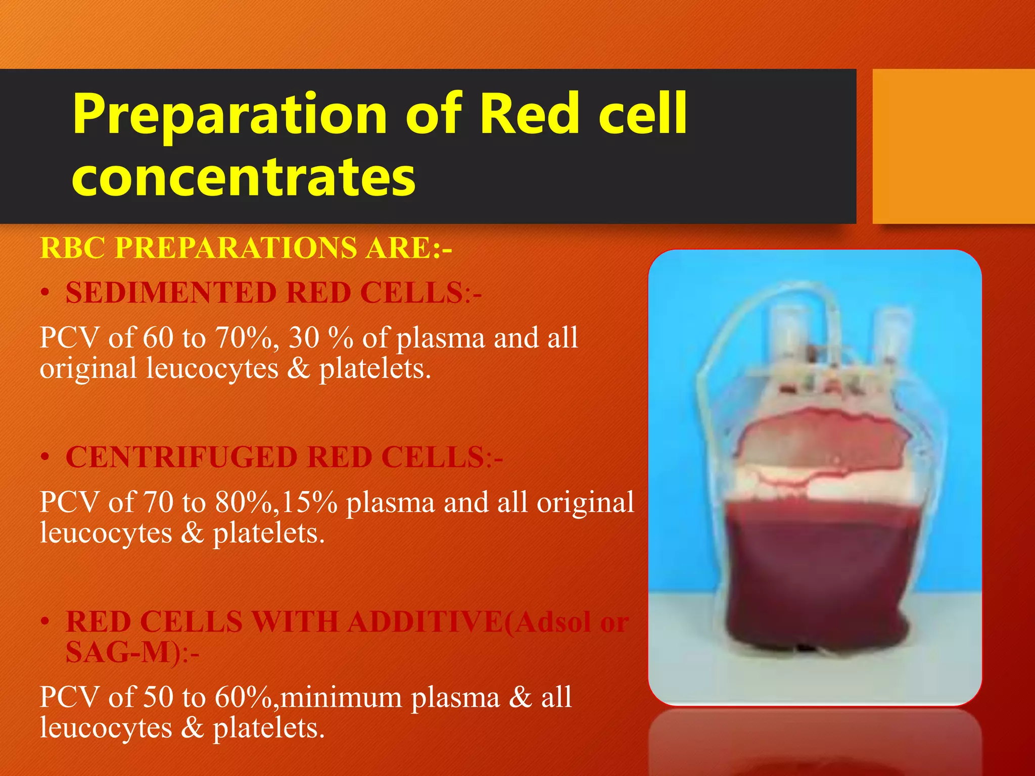 Blood component – Principles of separation & indication.pptx