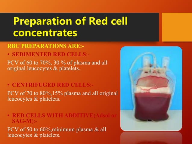 Blood component – Principles of separation & indication.pptx