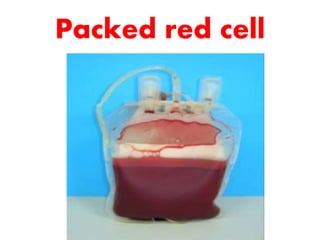 Blood component processing & | PPTX