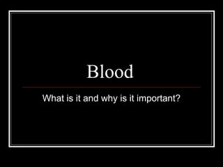 Blood components | PPT