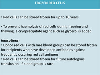 Blood components | PPTX
