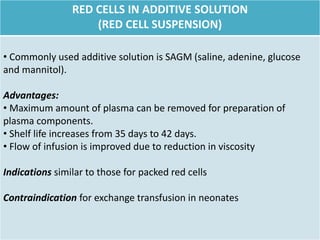 Blood components | PPTX