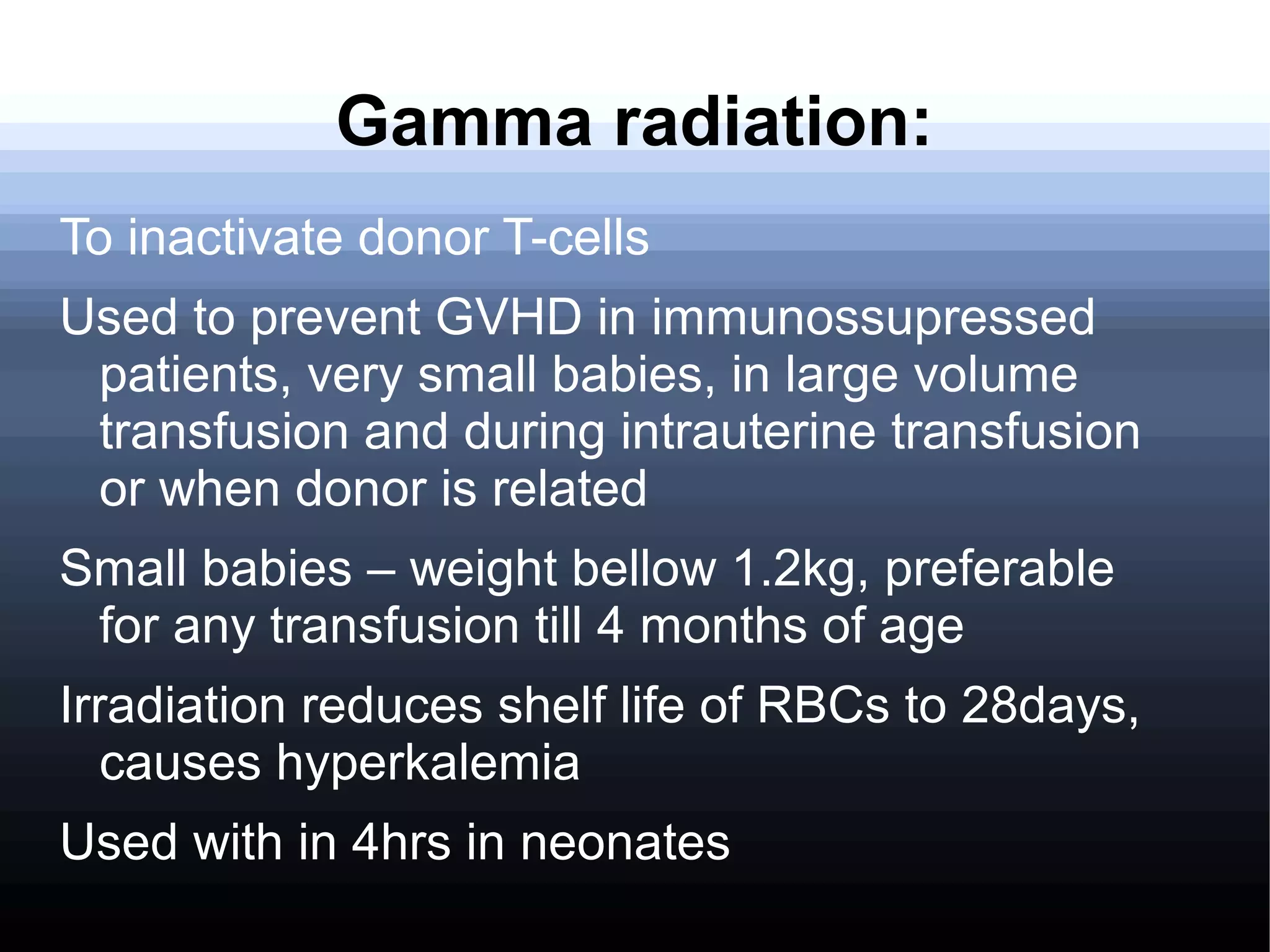 Blood components | PPT