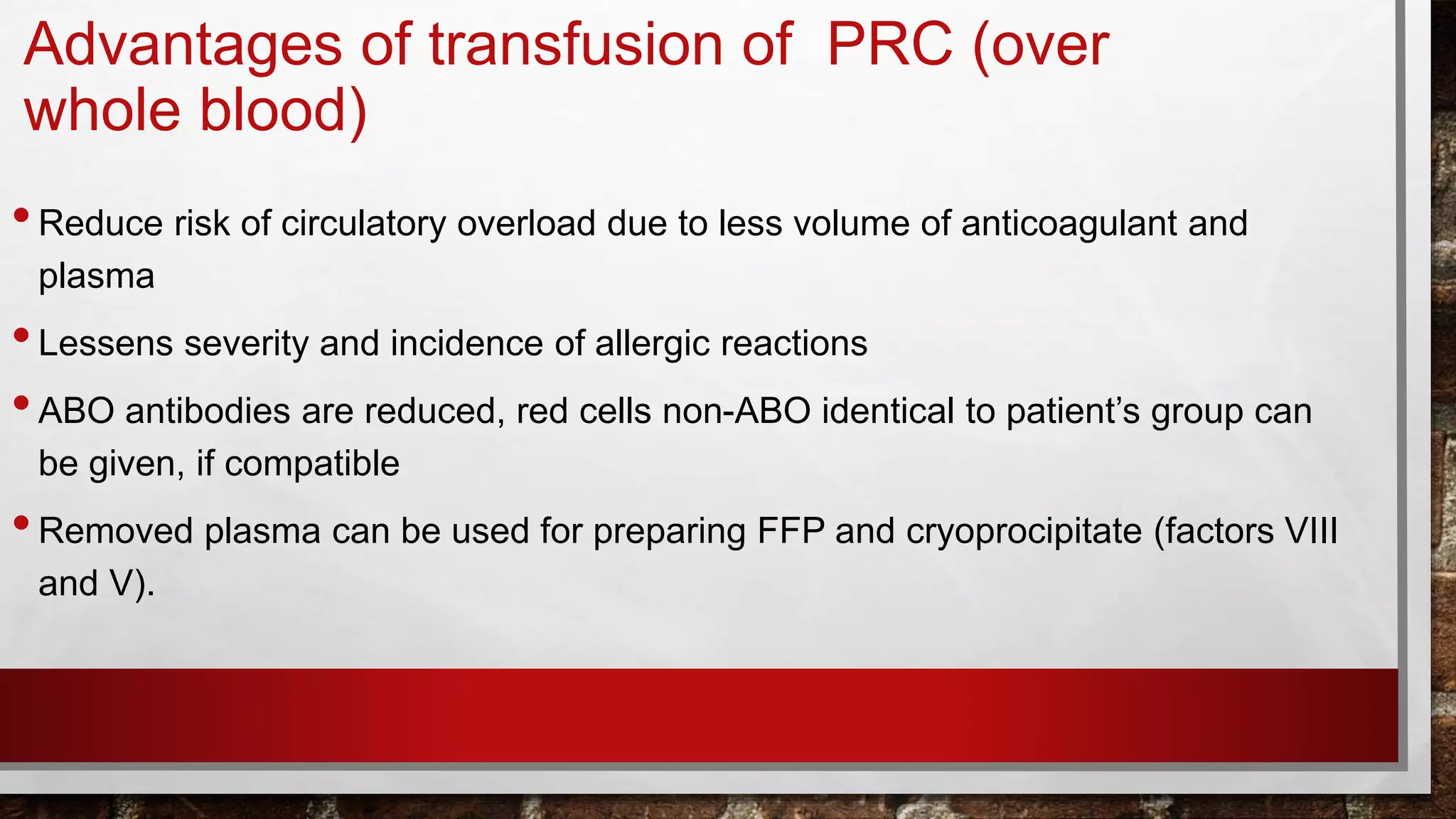 Blood components | PPTX
