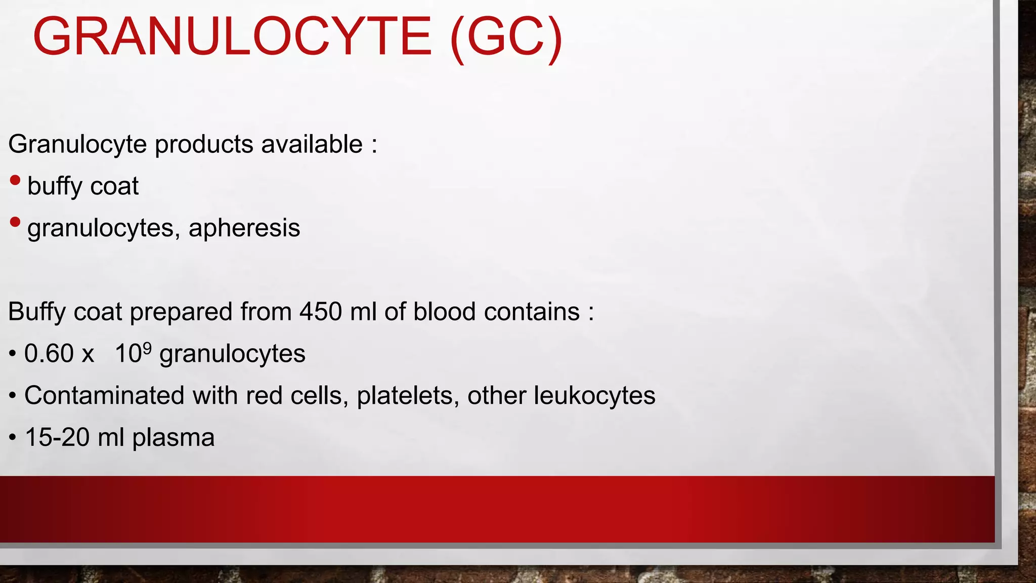 Blood components | PPTX
