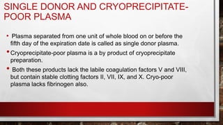 Blood components | PPTX